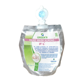 GREEN'R Handwash Almond Doos 4 x 800 ml, Pouch